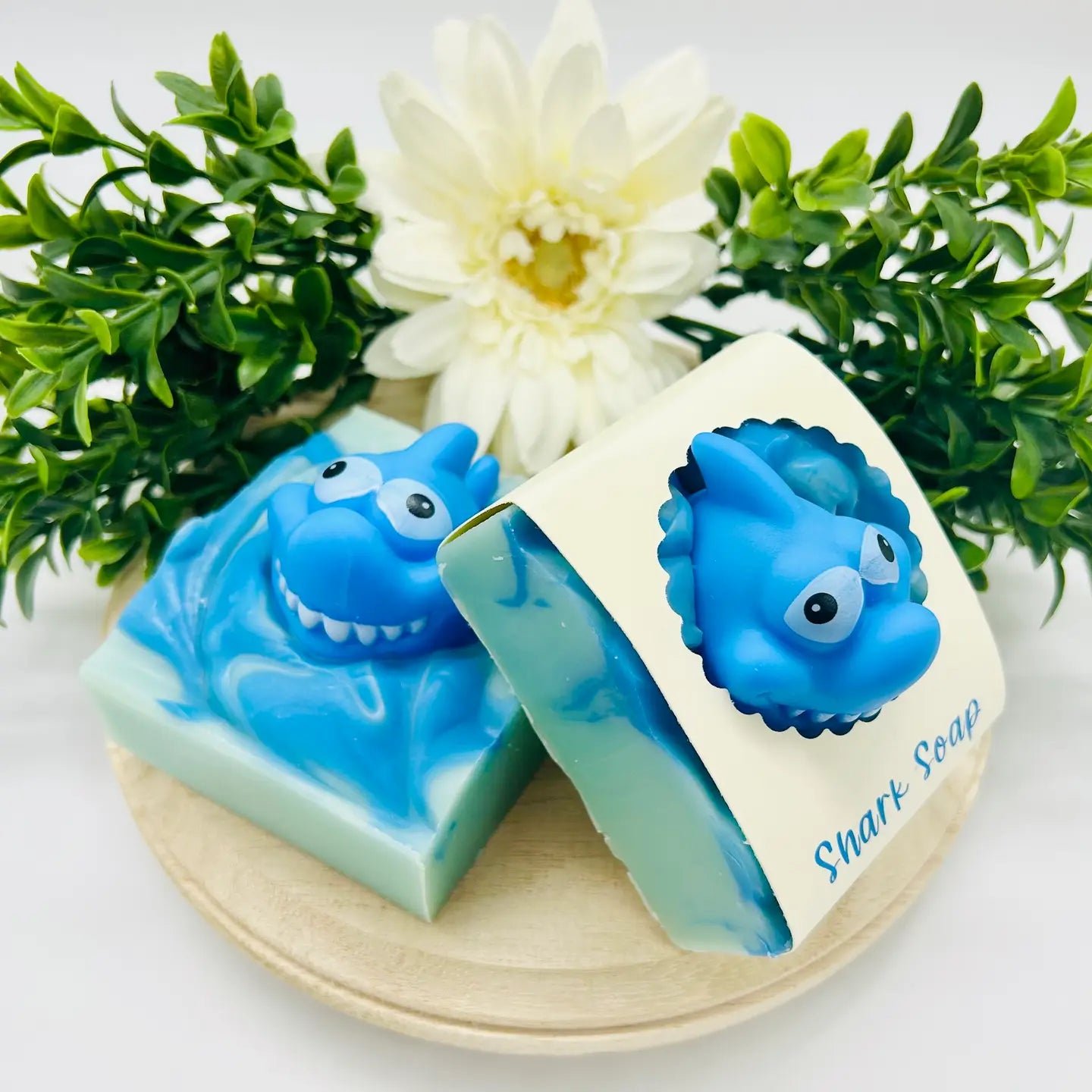 Handmade Soap For Kids - Shark – Brissonté Gifts & Home Decor